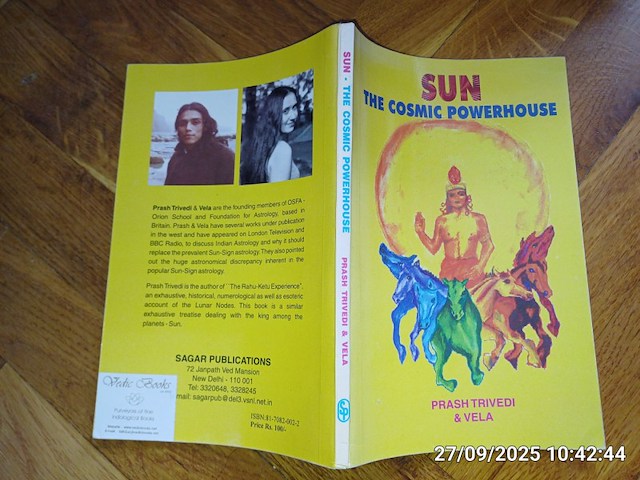 PRASH TRIVEDI, SUN, THE COSMIC POWERHOUSE