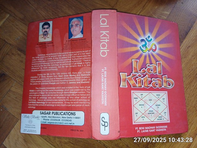 BENI MADHAV GOSWAMI, LAL KITAB