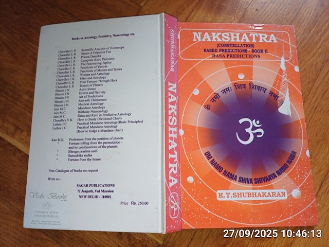SHUBHAKARAN, NAKSHATRA 2