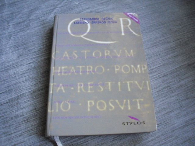 STANDARDNI RECNIK LATINSKO SRPSKOG JEZIKA