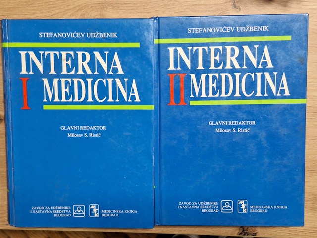 INTERNA MEDICINA I i II - STEFANOVIĆEV UDŽBENIK