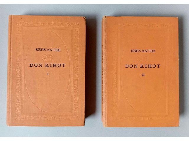 DON KIHOT I-II  Servantes