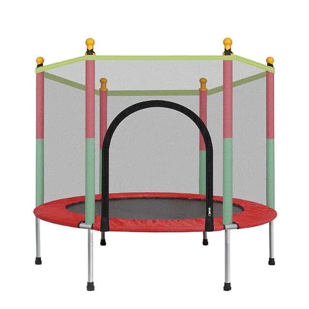 Trambolina za decu, 133cm, crvena