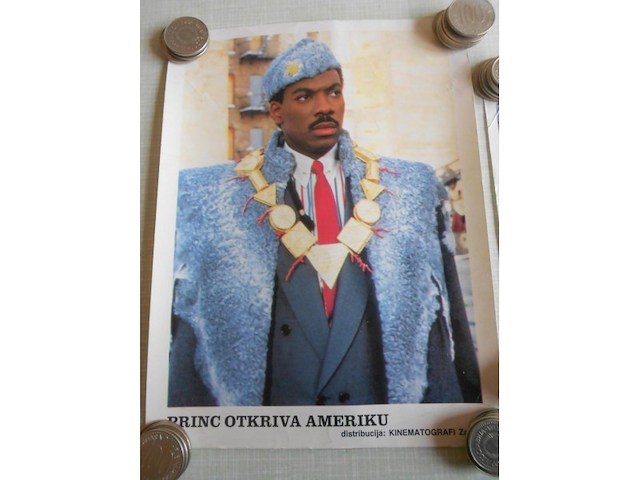 Princ osvaja Ameriku - Edi Marfi - 2 plakata