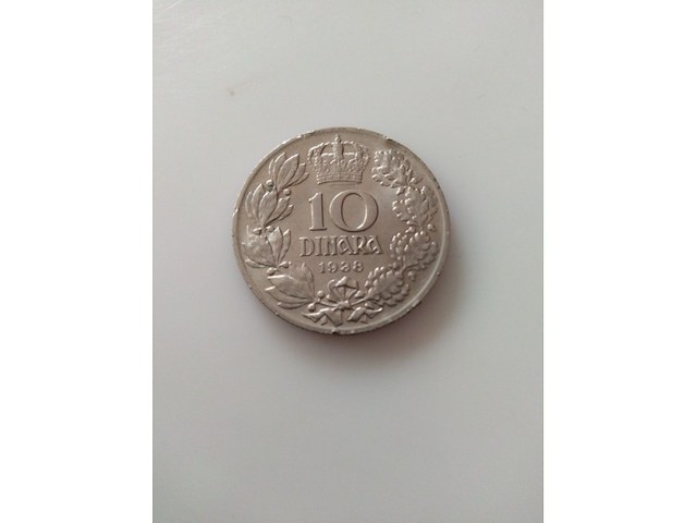 10 dinara  1938.