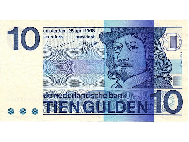 10 Guldena 1968.