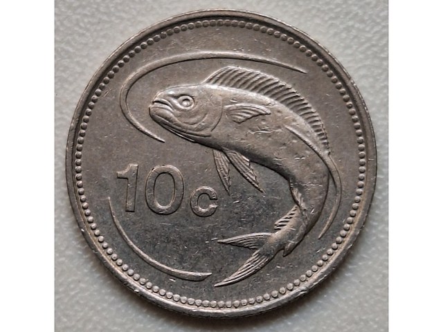 10 Centi 1986 Malta