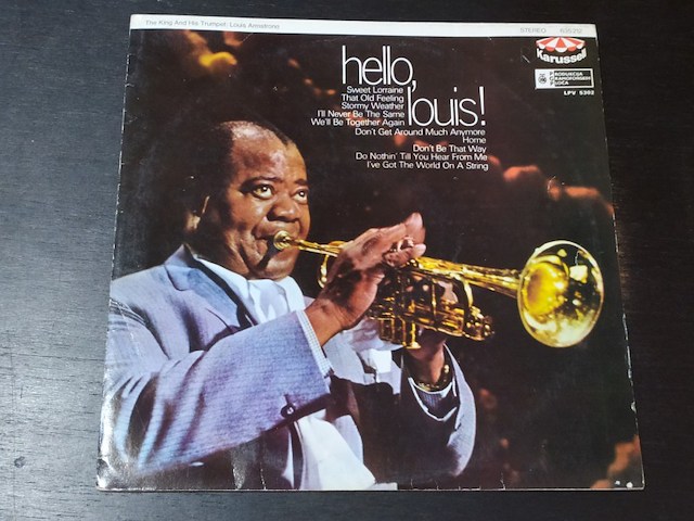 LOUIS ARMSTRONG - Hello, Louis! (LP, 4-/4+)