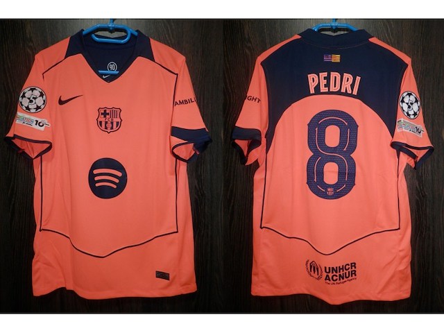 Barcelona dres 2025-26 Pedri 8 (Treći dres)