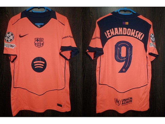 Barcelona dres 2025-26 Lewandowski 9 (Treći dres)