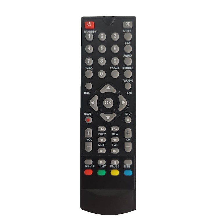 Daljinski Upravljač za DVB-T2 VOX Crypton
