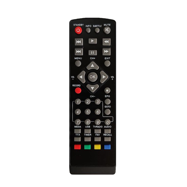 Daljinski Upravljač za DVB-T2 VIVAX