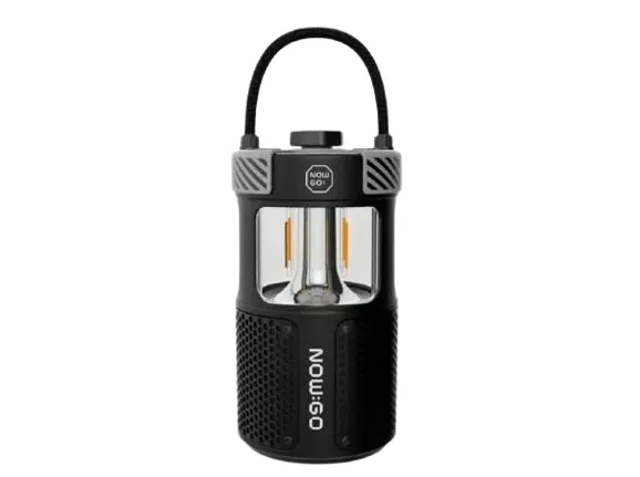 NowGo Zvučnik Powerbank F1, Lampa, Bluetooth, Crni