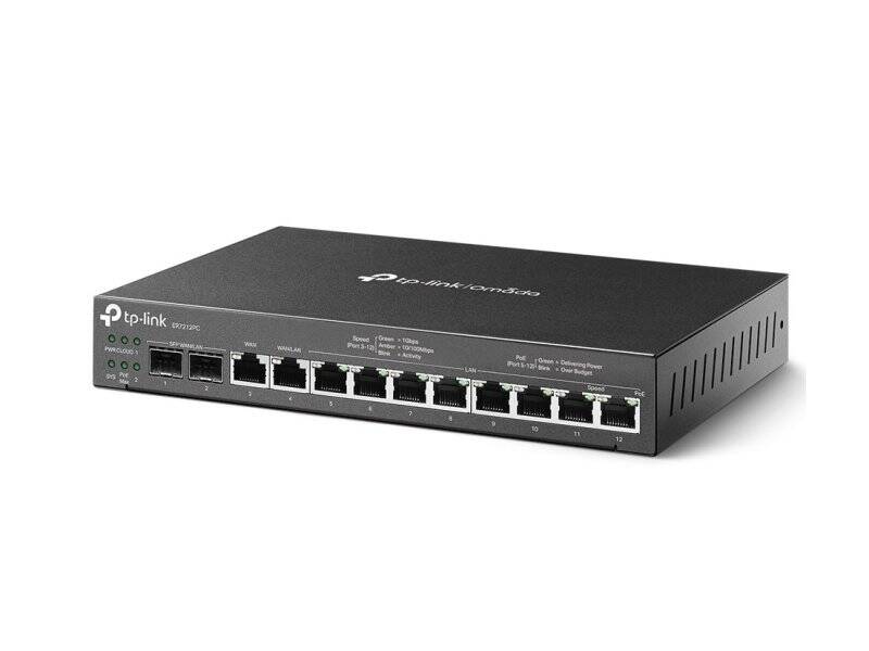 TP LINK ER7212PC 3U1 KONTROLER+VPN FIREWALL RUTER+POE SWITCH