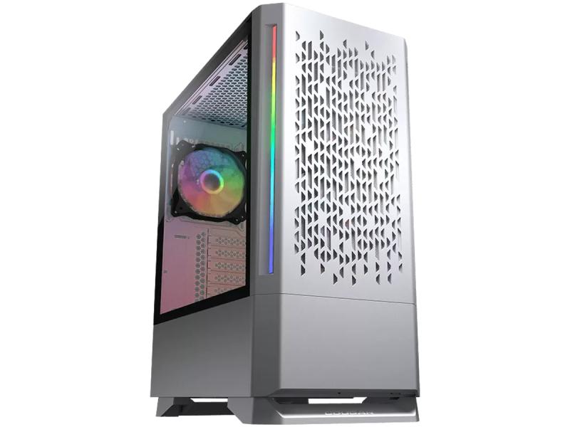 COUGAR MX430 AIR RGB PC CASE, MID TOWER, WHITE