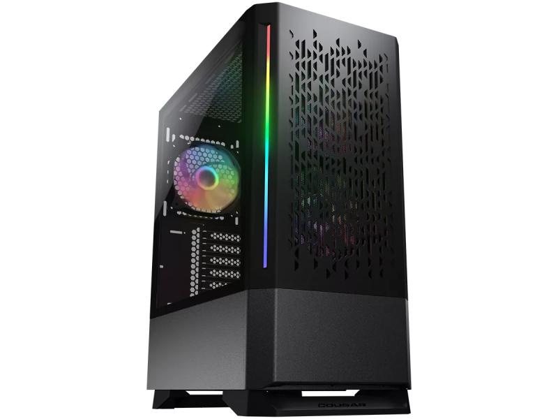 COUGAR MX430 AIR RGB PC CASE, MID TOWER, BLACK