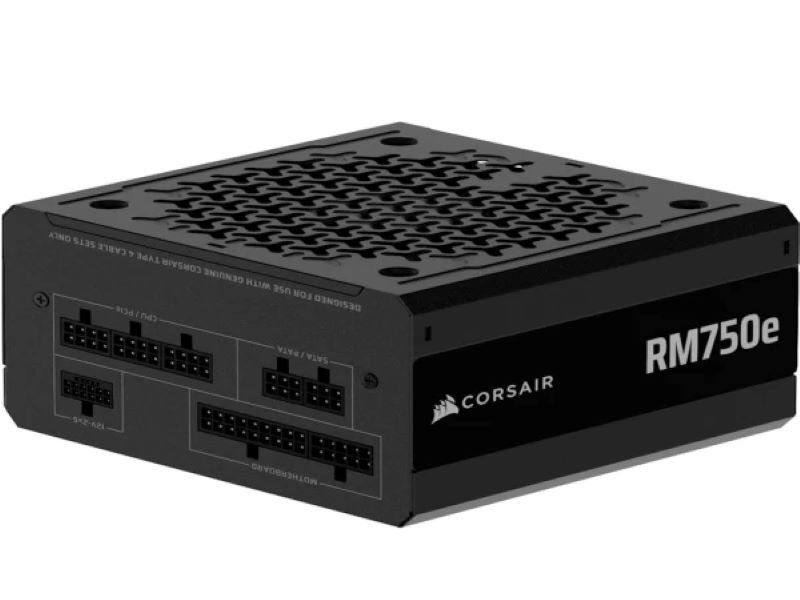 CORSAIR RM750E 750W/ATX 3.1/PCIE 5.1/80+GOLD/MODULARNO BLACK