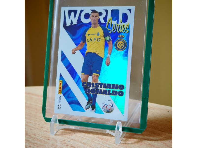 Cristiano RONALDO World series - Futebol 23-24 Panini!