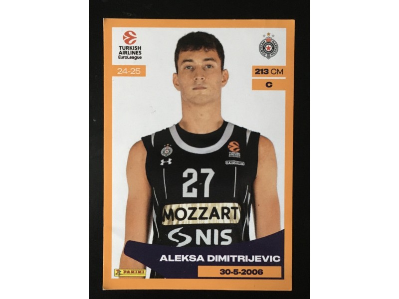 Panini Evroliga, igrači i timovi evrolige