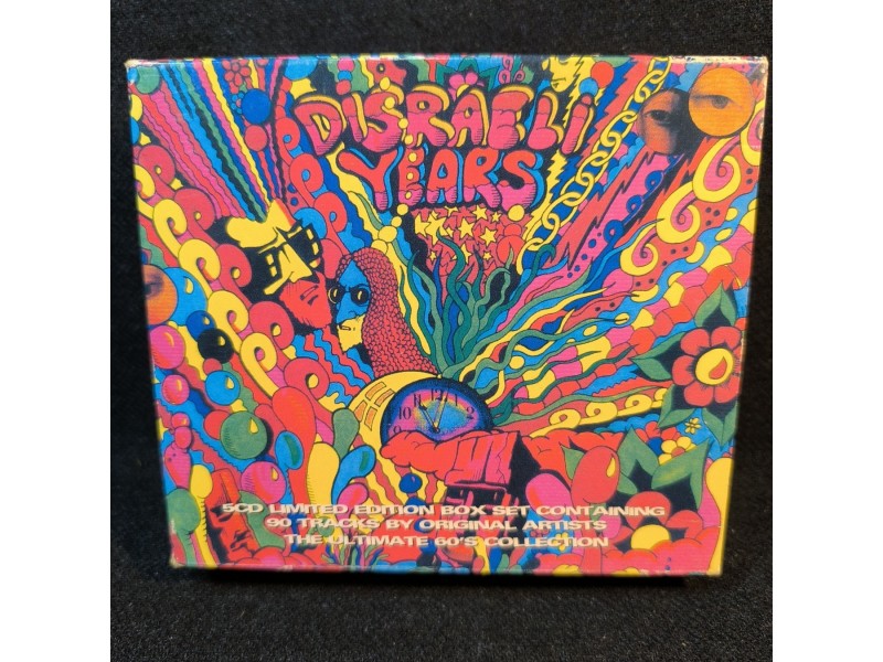 DISRAELI YEARS:The Ultimate 60's Collection 5CD BOX