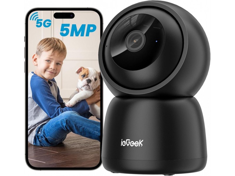 ieGeek 5MP WiFi Untrašnja kamera za nadzor bebe,dece it