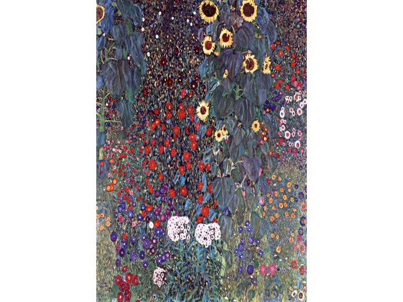 Bašta sa suncokretima - Klimt