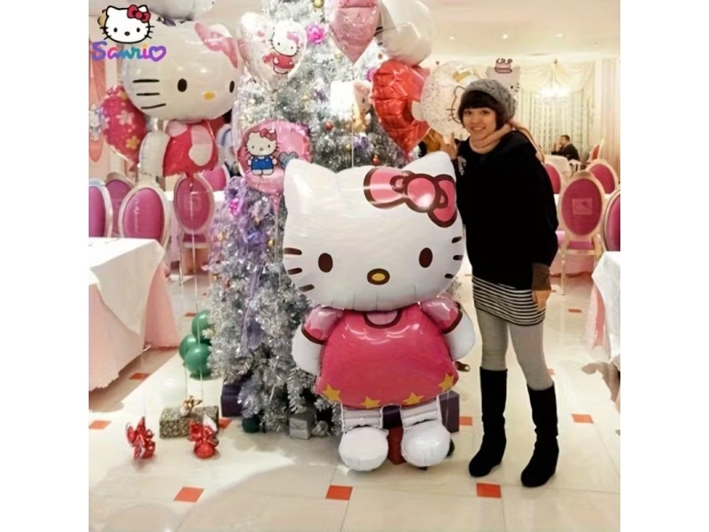 Balon Hello Kitty XL 116x68cm NOVO
