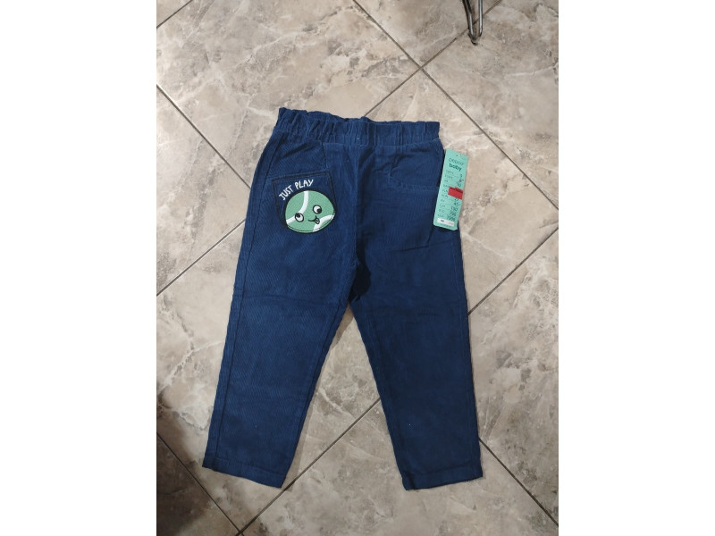 WQ100 NOVO somotske pantalone vel 2-3