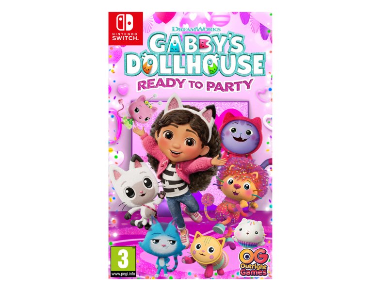 OUTRIGHT GAMES SWITCH, DREAMWORKS GABBY’S DOLLHOUSE: READY TO PARTY