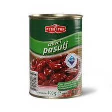 *Crveni pasulj limenka 400g