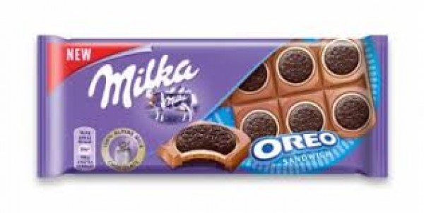 *Milka oreo sandwich 92g