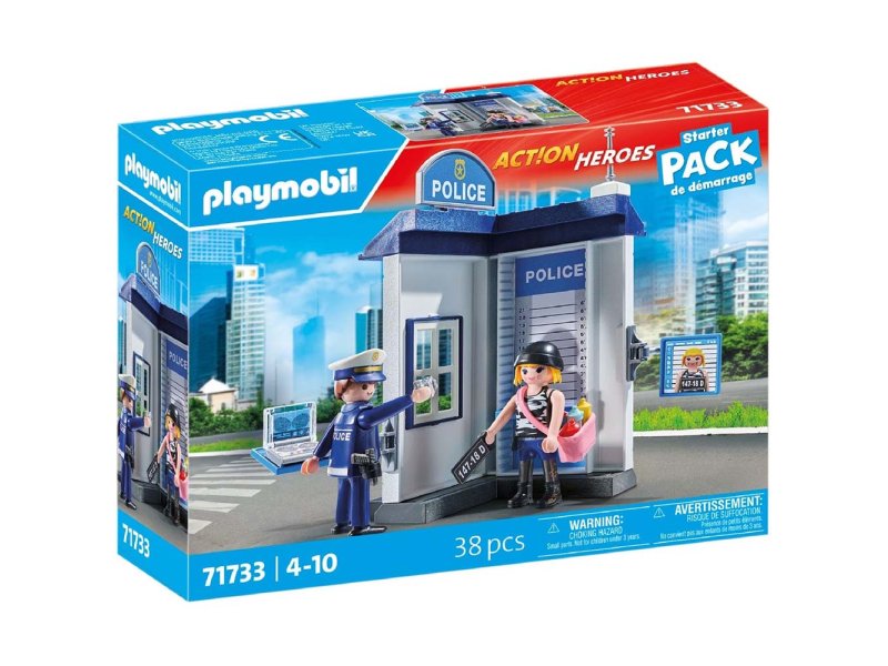 PERTINI PLAYMOBIL ACTION HEROES POLICIJSKA PROSTORIJA