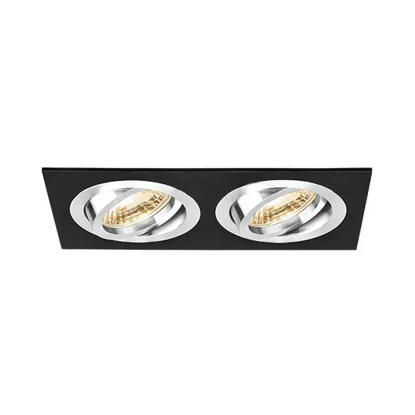 Braytron Rozetna BRY-SPOTTI-S-KVADRATNA-2D-CRNA