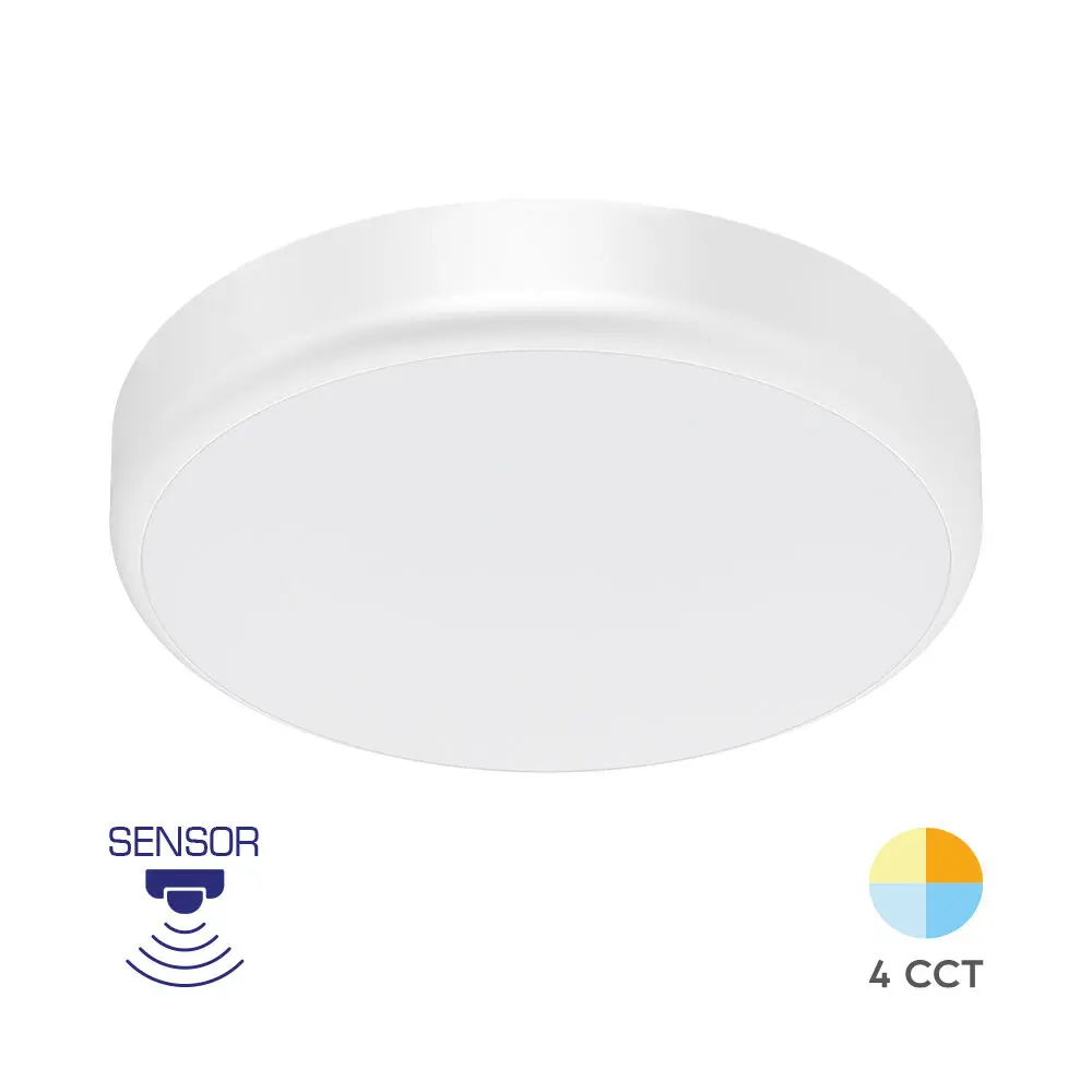Braytron LED plafonjera BRY-GRANDE-RND-20W-4U1-SENZOR-IP54