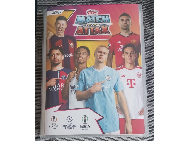 Match Attax 2023-24, 263 različitih kartica