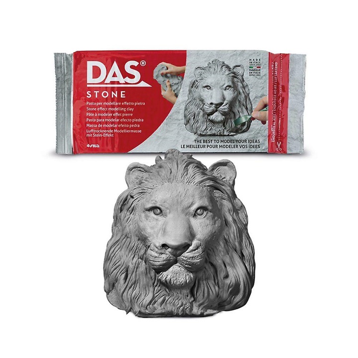 Masa za modeliranje DAS - Kamen siva - 1kg