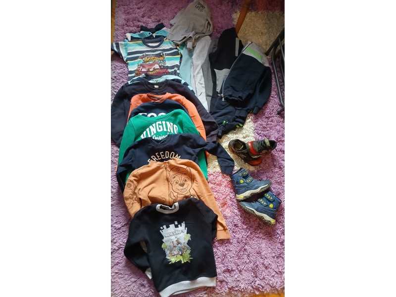 Paket 110,116 + patike + cizme