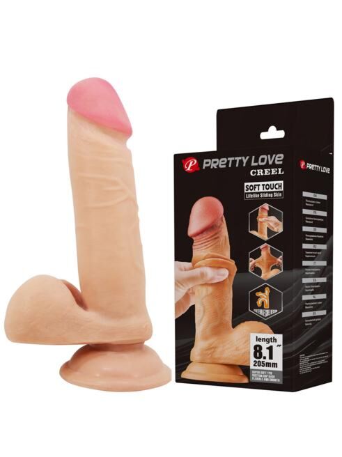 Srećni ljudi Realistični dildo-Sliding skin BW 8017LP