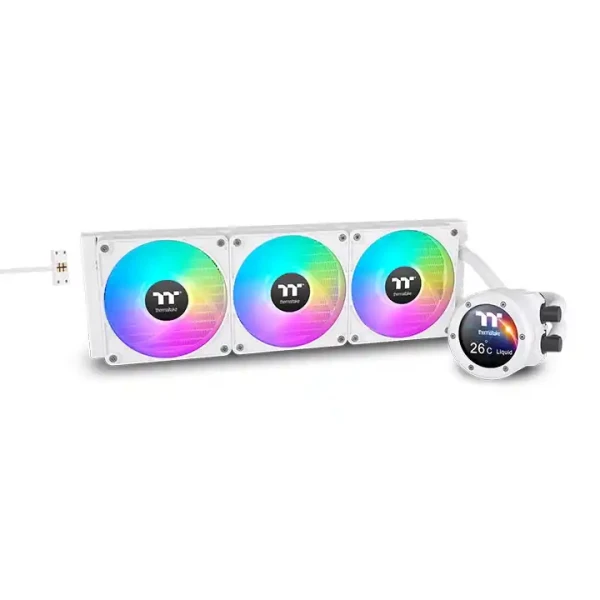CPU vodeno hladjenje ThermalTake TH420 V2 Ultra EX ARGB AIO Snow