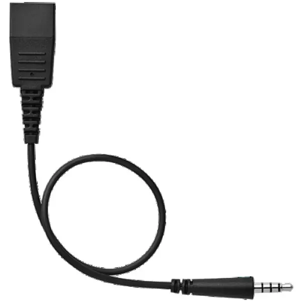 JABRA Headset Cord for JABRA Speak 410510, Jack 3.5 mm straight to QD ( 8800-00-99 )