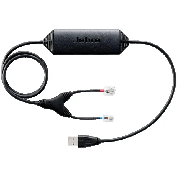 JABRA Link EHS-Adapter for 9120 DHSG, GN 93XX, PRO 94XX, PRO 920 and GO 6470 for electronically accepting calls for Nortel via USB (Nortel