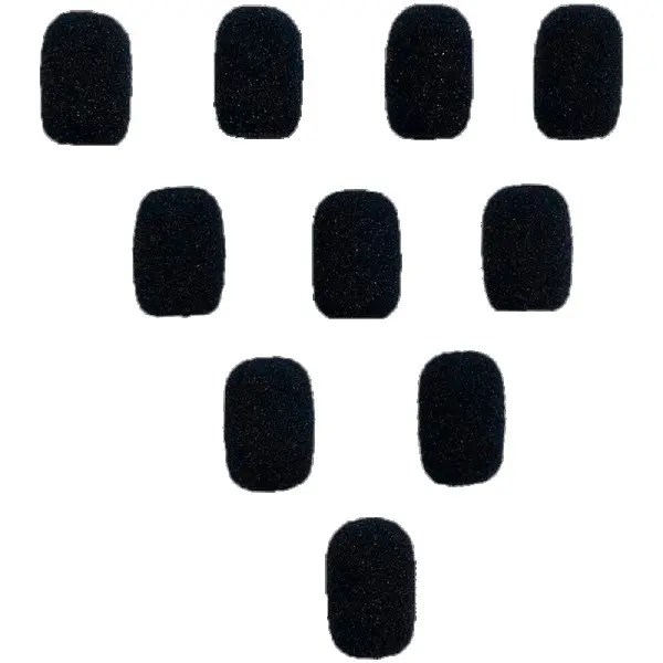 JABRA Slim Foam Mic Covers for BlueParrott B250 Series headsets (10 pcs in bag) ( 204219 )