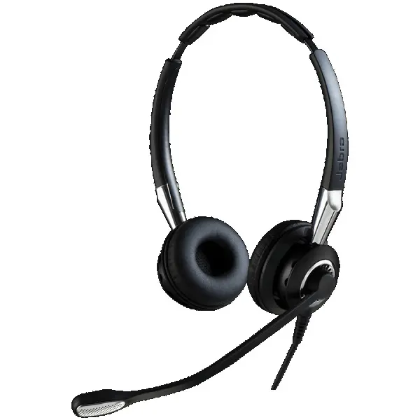 JABRA BIZ 2400 II Duo NEXT GENERATION - IP Wideband-Headset (QD) Type: 82 E-STD, Noice-Cancelling microphone boom: FreeSpin ( 2489-820-209