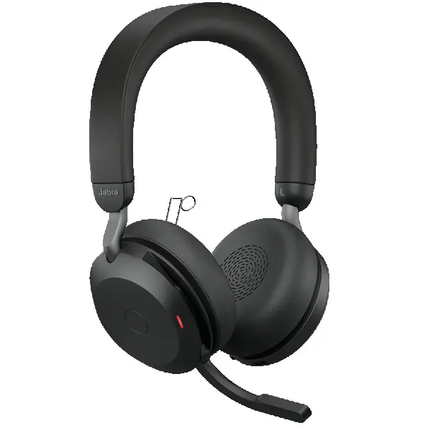 JABRA EVOLVE2 75, Link380c UC Stereo Black, EVOLVE2 75 headset Black UC, Link 380 BT adapter USB-C UC,1.2m USB-C to USB-C cable, carry pouc