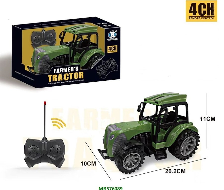 RC Traktor na daljinsko upravljanje – Farmer’s Tractor
