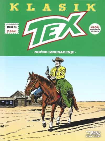 Strip agent Tex klasik 71 - Noćno iznenadjenje