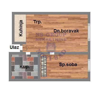 Jednoiposoban stan na prodaju, 28m2, 70.820€