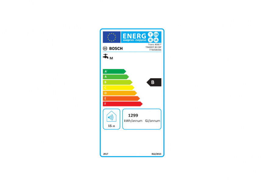 Bojler BOSCH TR4000T80EBP/akumulacioni/smart/bela