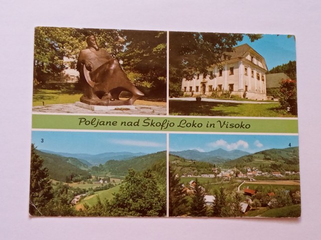 Škofja Loka - Visoko - Spomenik Ivan Tavčar - Slovenija