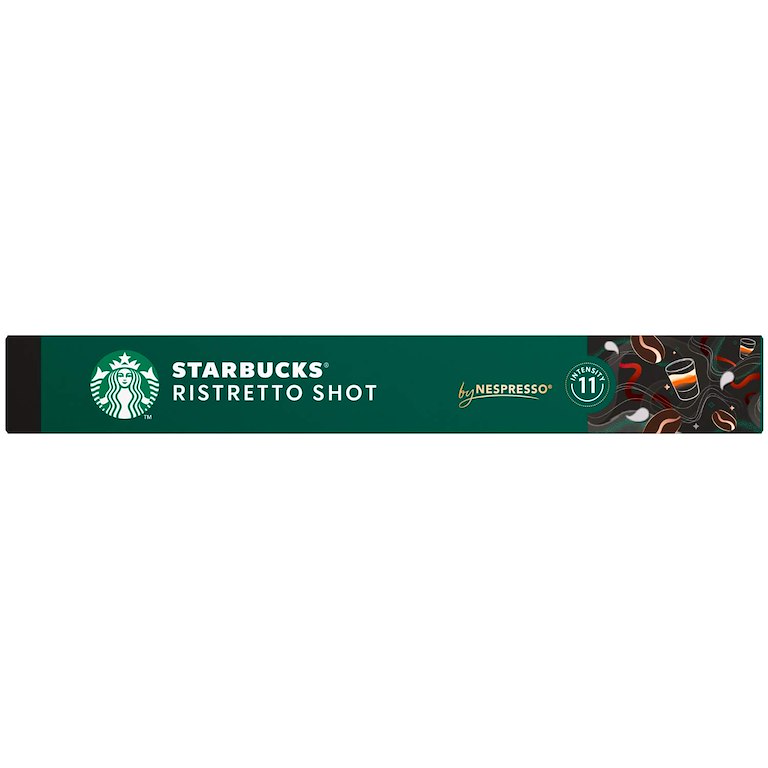Starbucks kaps by nespresso ristretto shot 57g starbucks